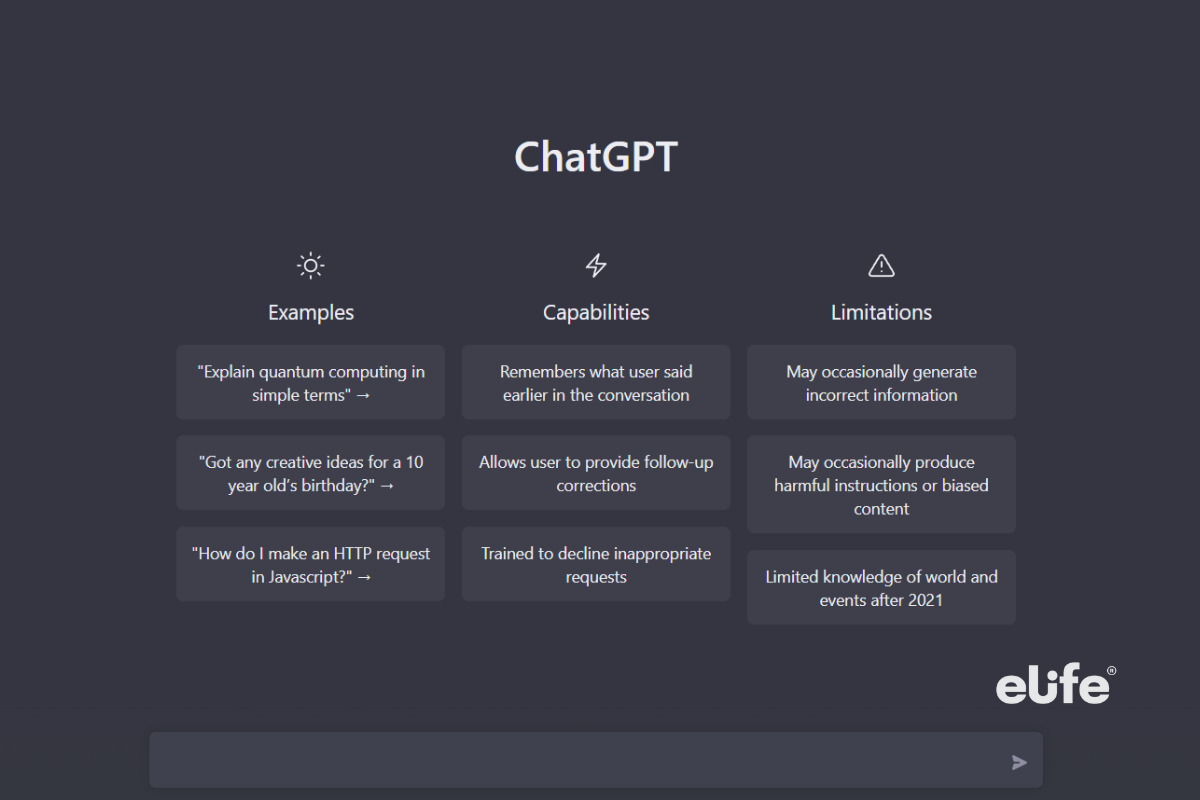 ChatGPT - Elife Brasil